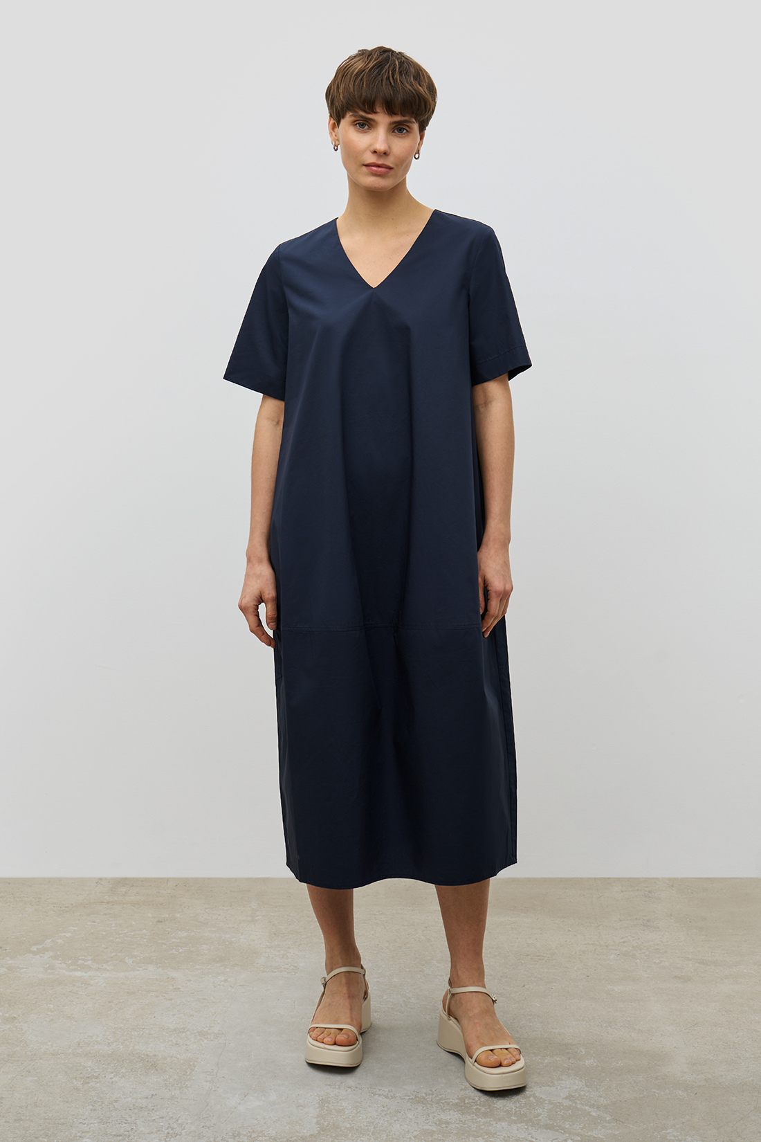 Платье женское Baon B4523018 синее S