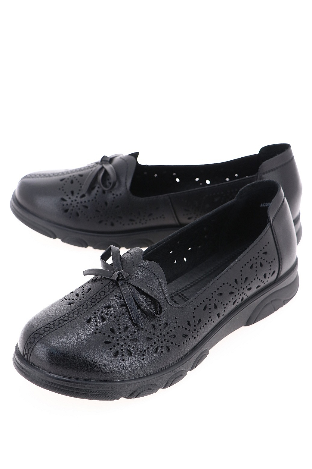 Туфли женские Baden AC066-010 черные 39 RU