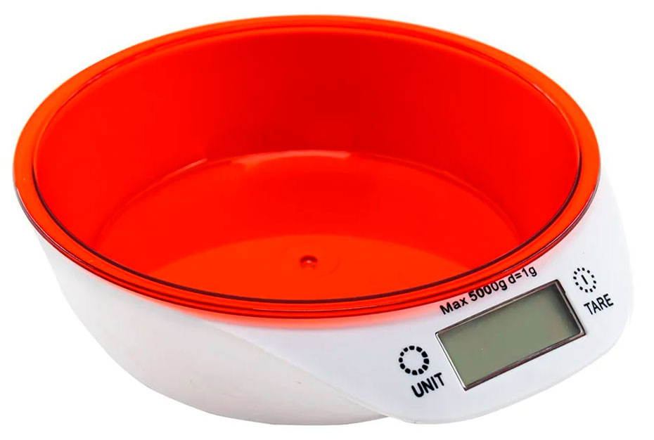 Весы кухонные Irit IR-7117 белый, красный