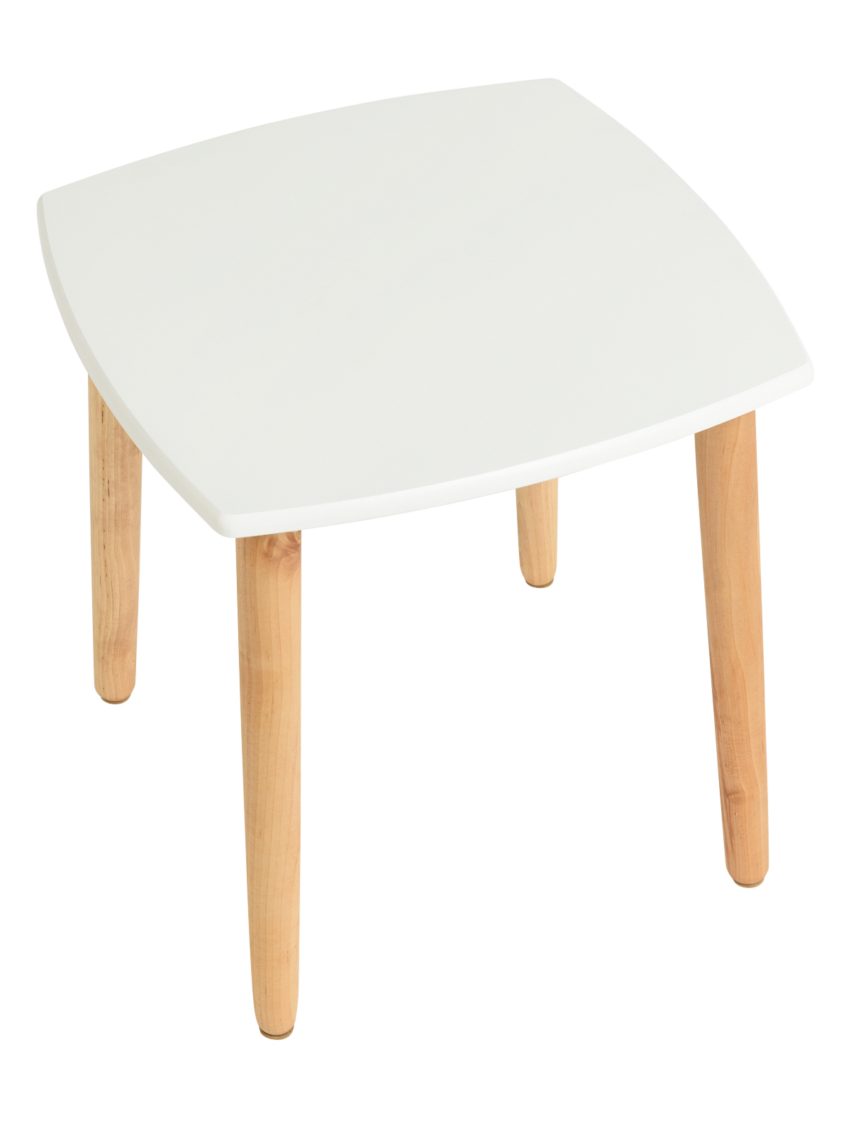 журнальный стол квадратный ECO OCEAN, деревянный, белый