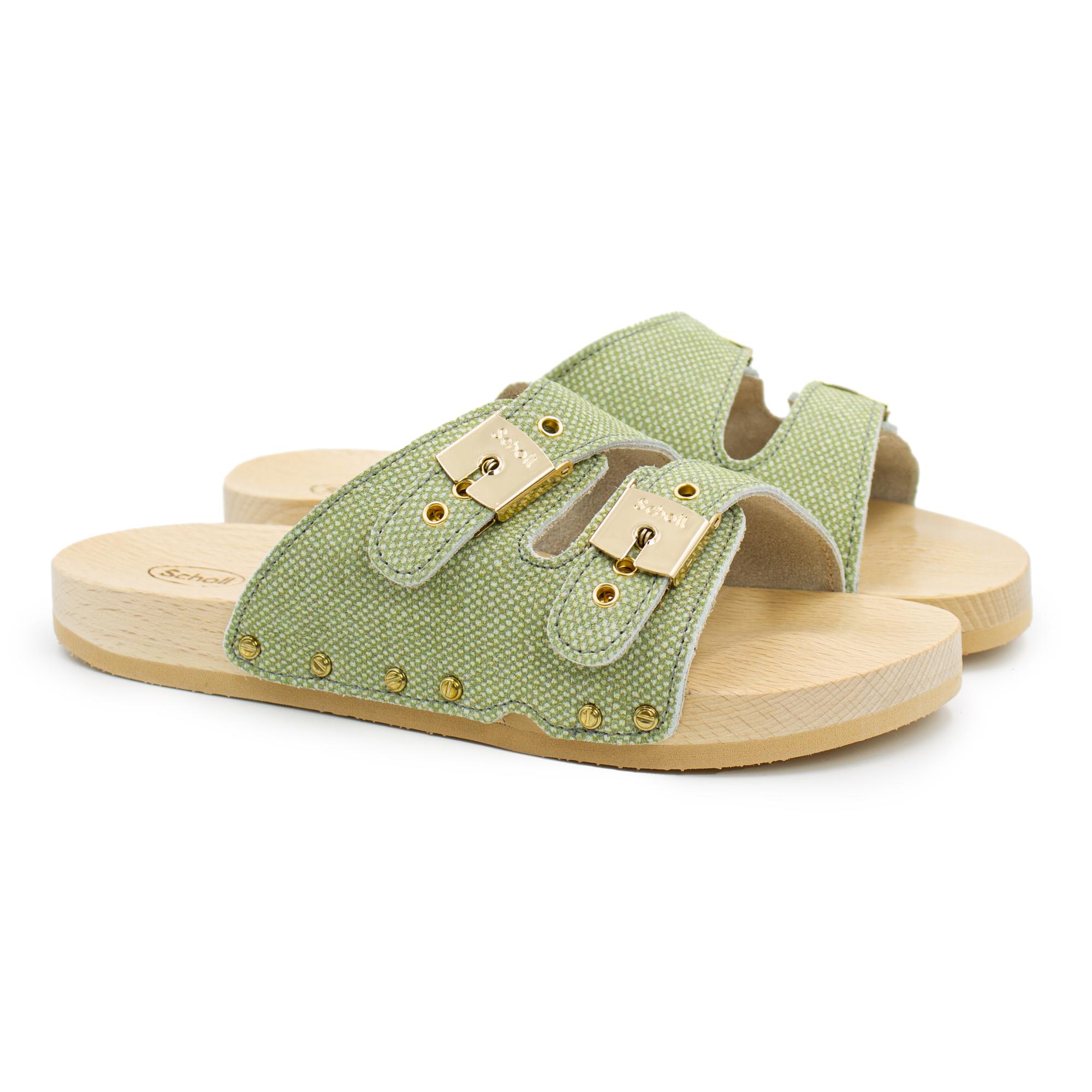 Сабо женские Scholl PESCURA 2 STRAPS FLEX F298552322 зеленые 36 EU