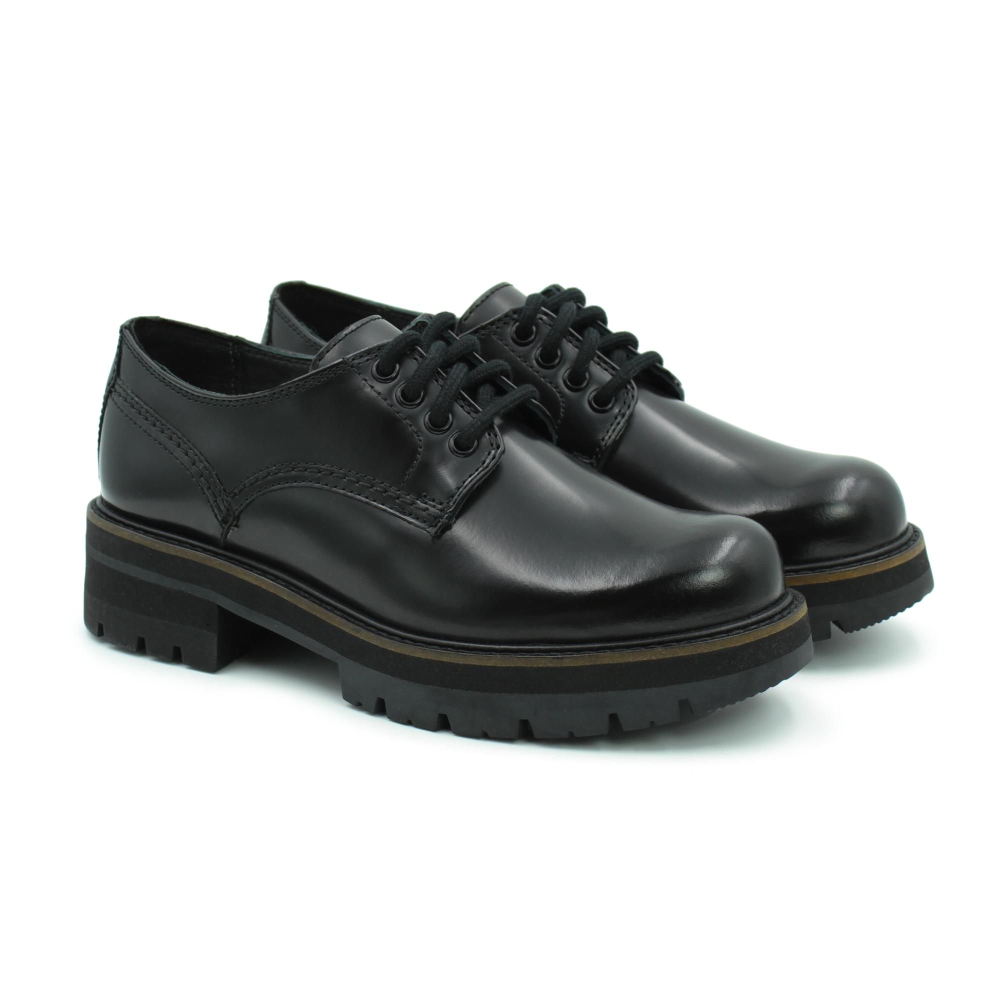 Полуботинки женские Clarks черные 38.5 EU