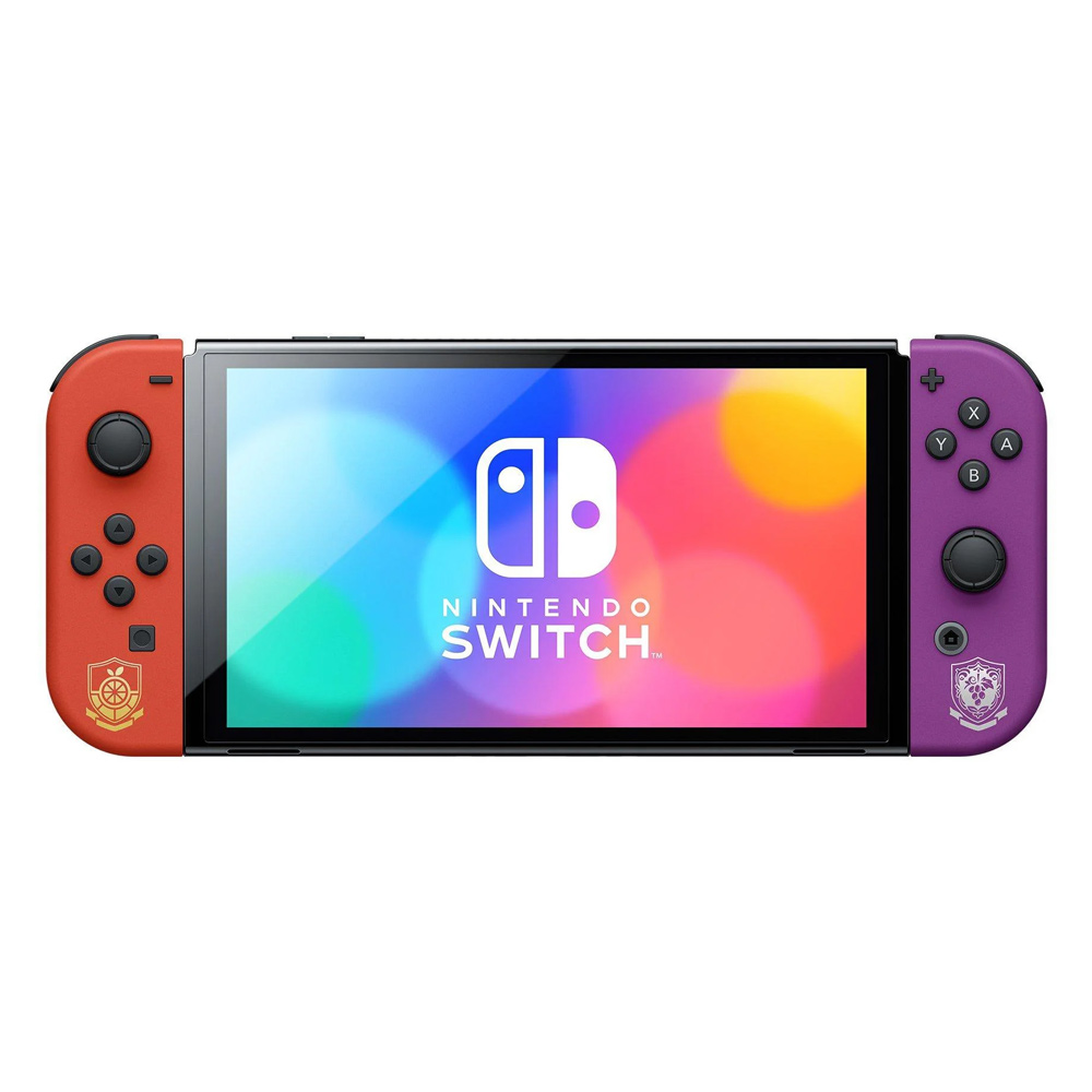 Игровая приставка Nintendo Switch OLED 64 ГБ, Pokemon Scarlet & Violet Edition