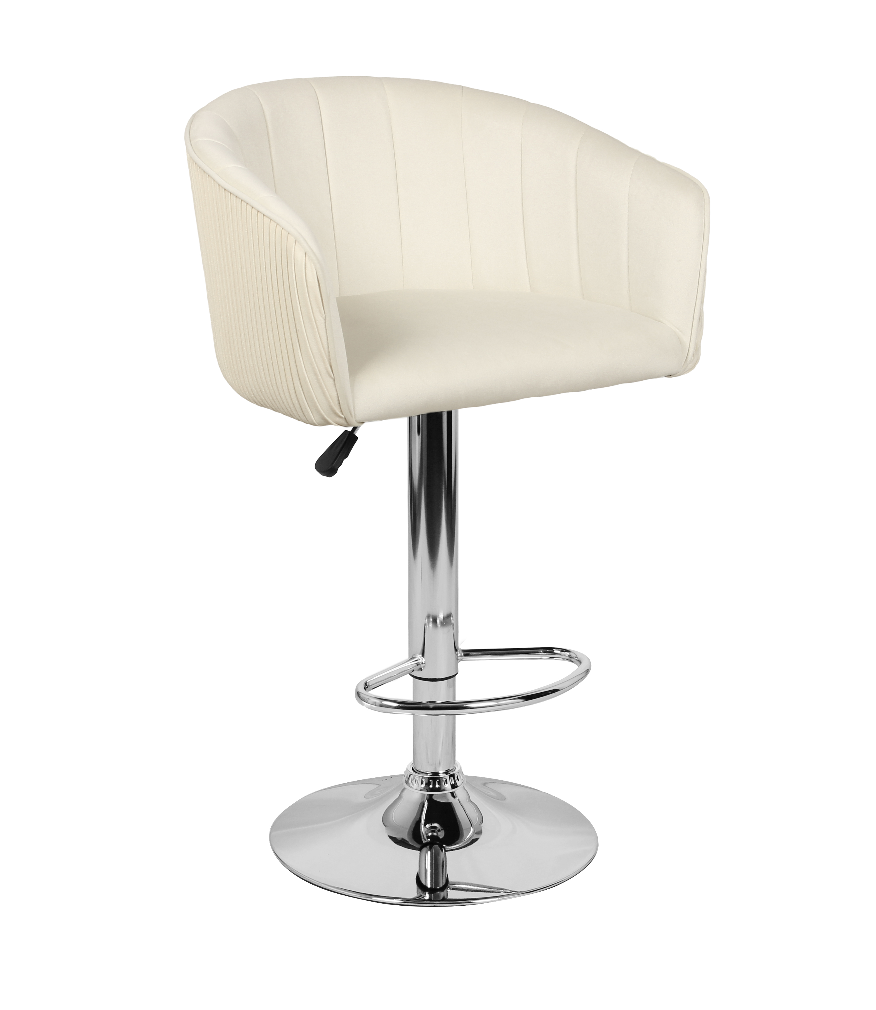 Барный стул Империя стульев МАРК WX-2325 cream, хром/кремовый