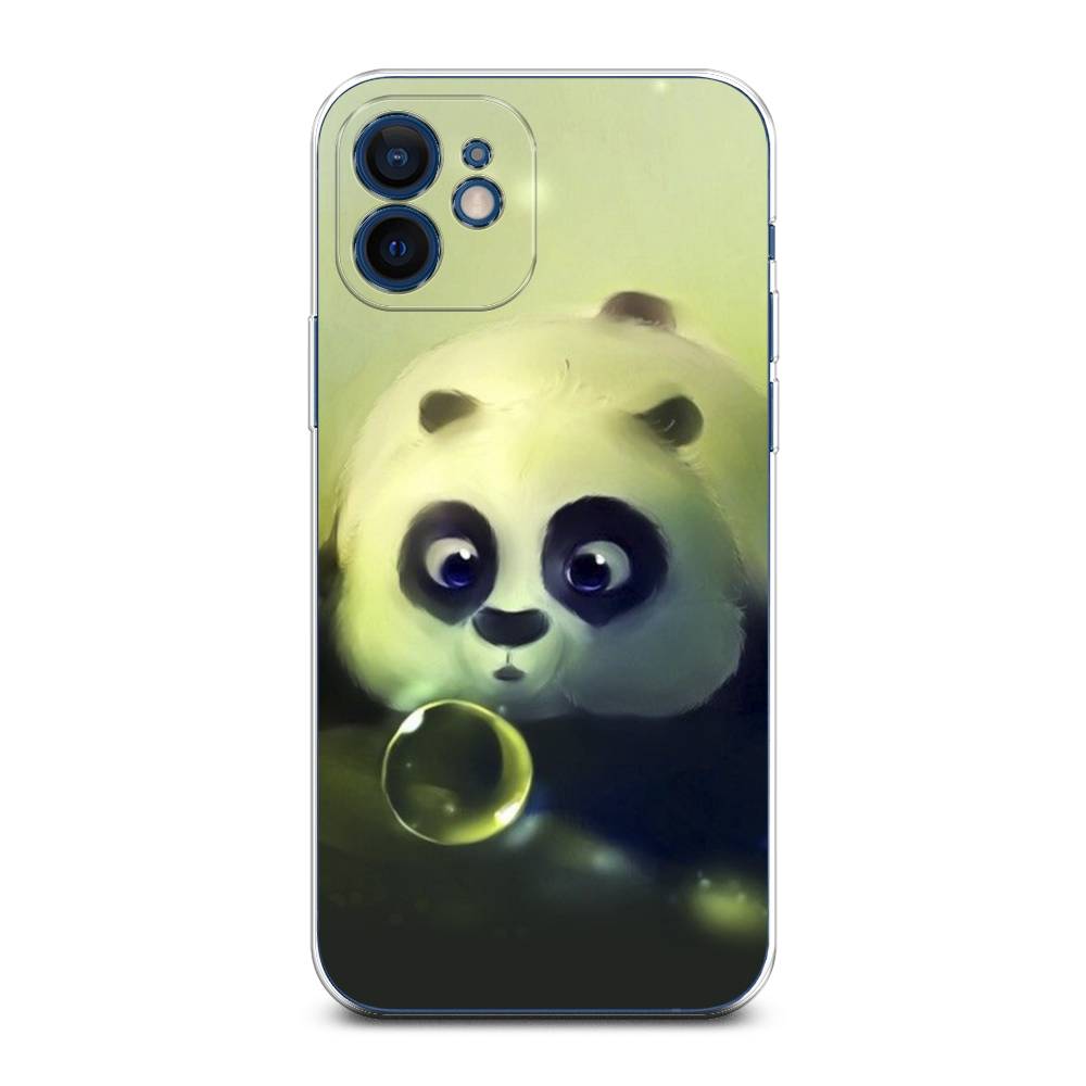 Чехол на Apple iPhone 12 Mini "Малыш панды"