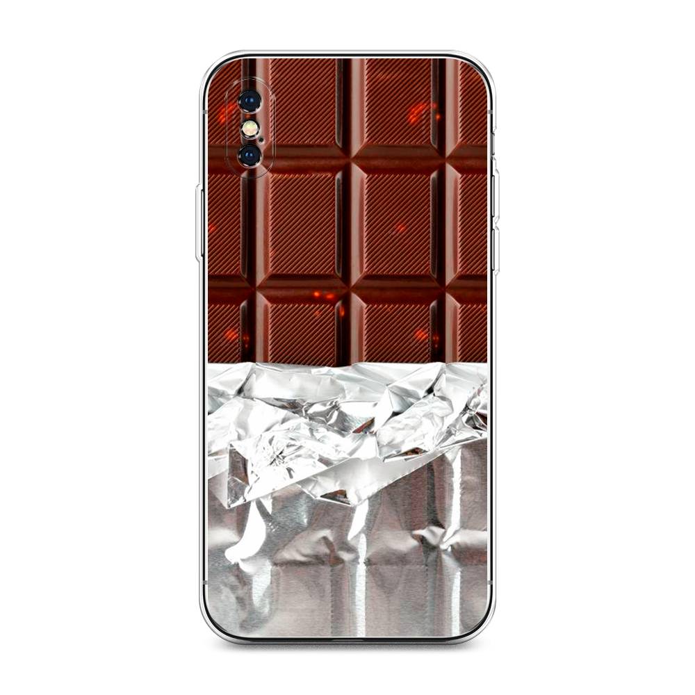 Чехол на Apple iPhone XS Max "Шоколад в обертке"