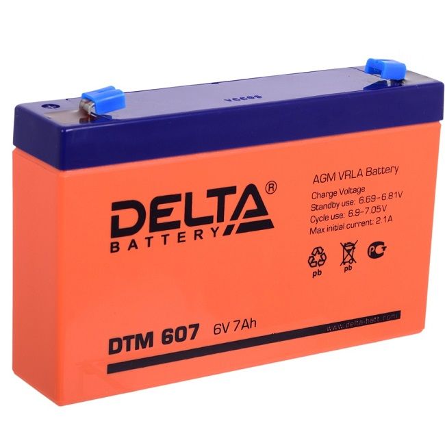 Аккумулятор для ИБП Delta DTM 607