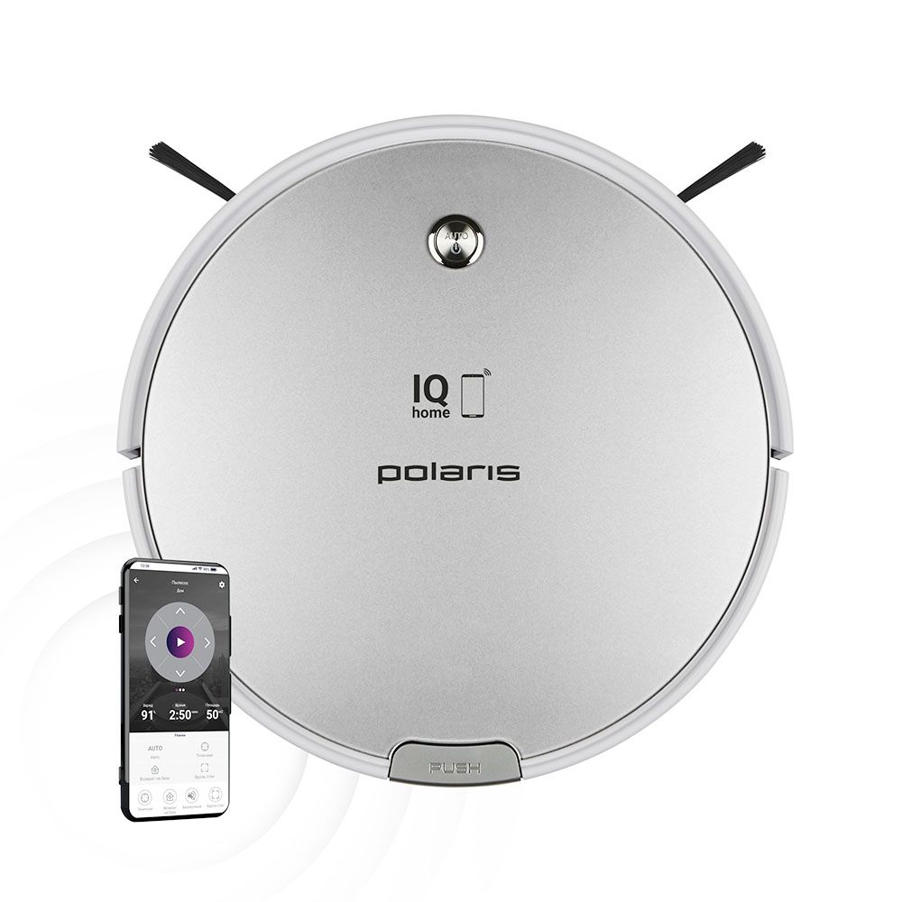 Робот-пылесос Polaris PVCR 0833 WI-FI IQ Home silver