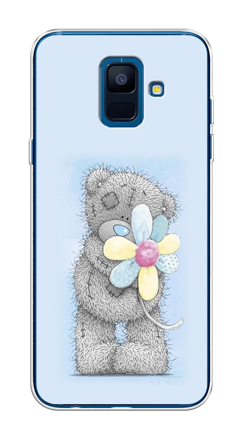 Чехол Awog  на Samsung Galaxy A6 "Me to you с ромашкой"