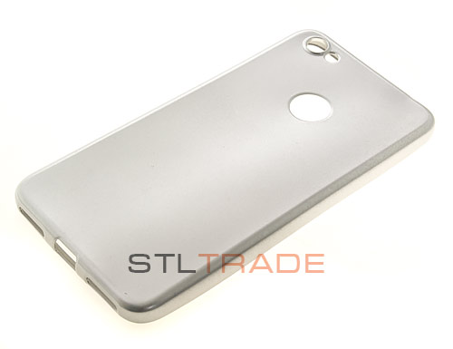 Силиконовый чехол TPU Case Металлик для Xiaomi redmi note 5A серебро