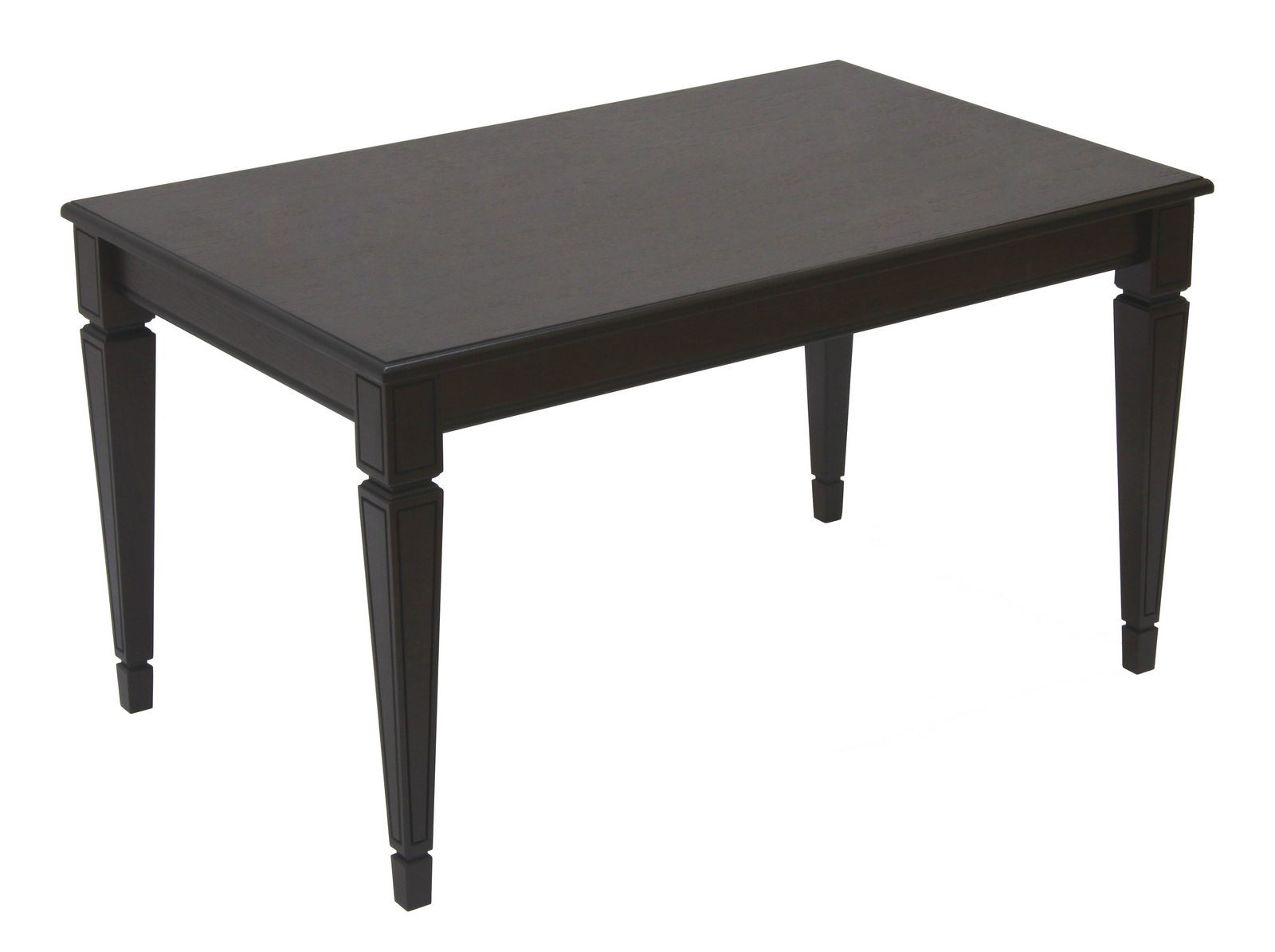 Журнальный столик из массива дерева Мебелик Васко 81 Темно-коричневый