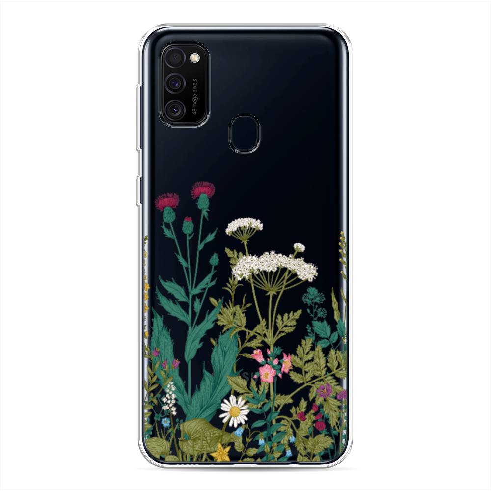 Чехол на Samsung Galaxy M21/M30s "Дикие полевые цветы"