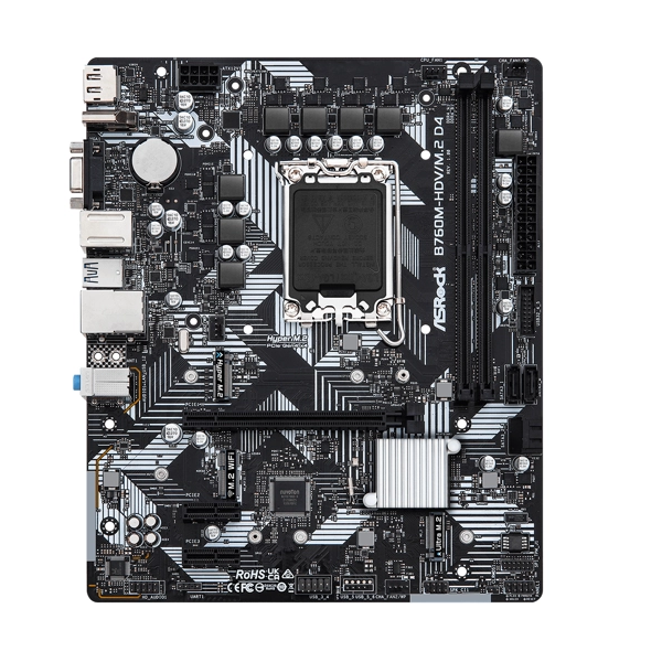 Материнская плата ASRock B760M-HDV/M.2 D4 (B760M-HDV/M.2 D4)