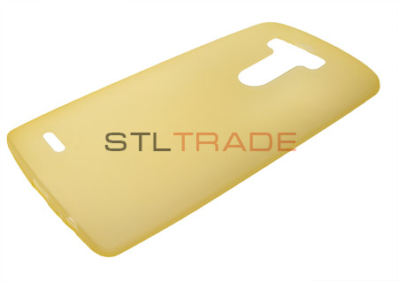 Силиконовый чехол i-Zore для LG G3 желтый
