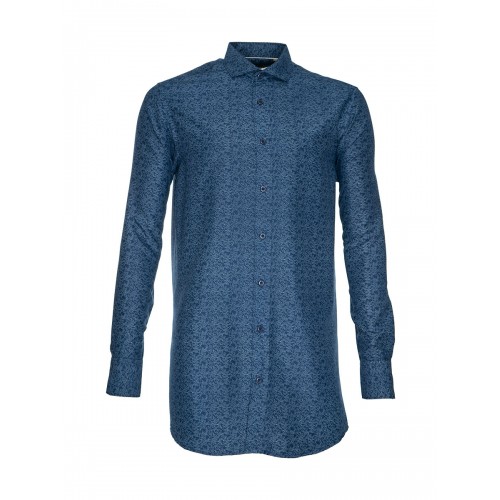 Рубашка мужская Imperator Twist 16 синяя 40/178-186