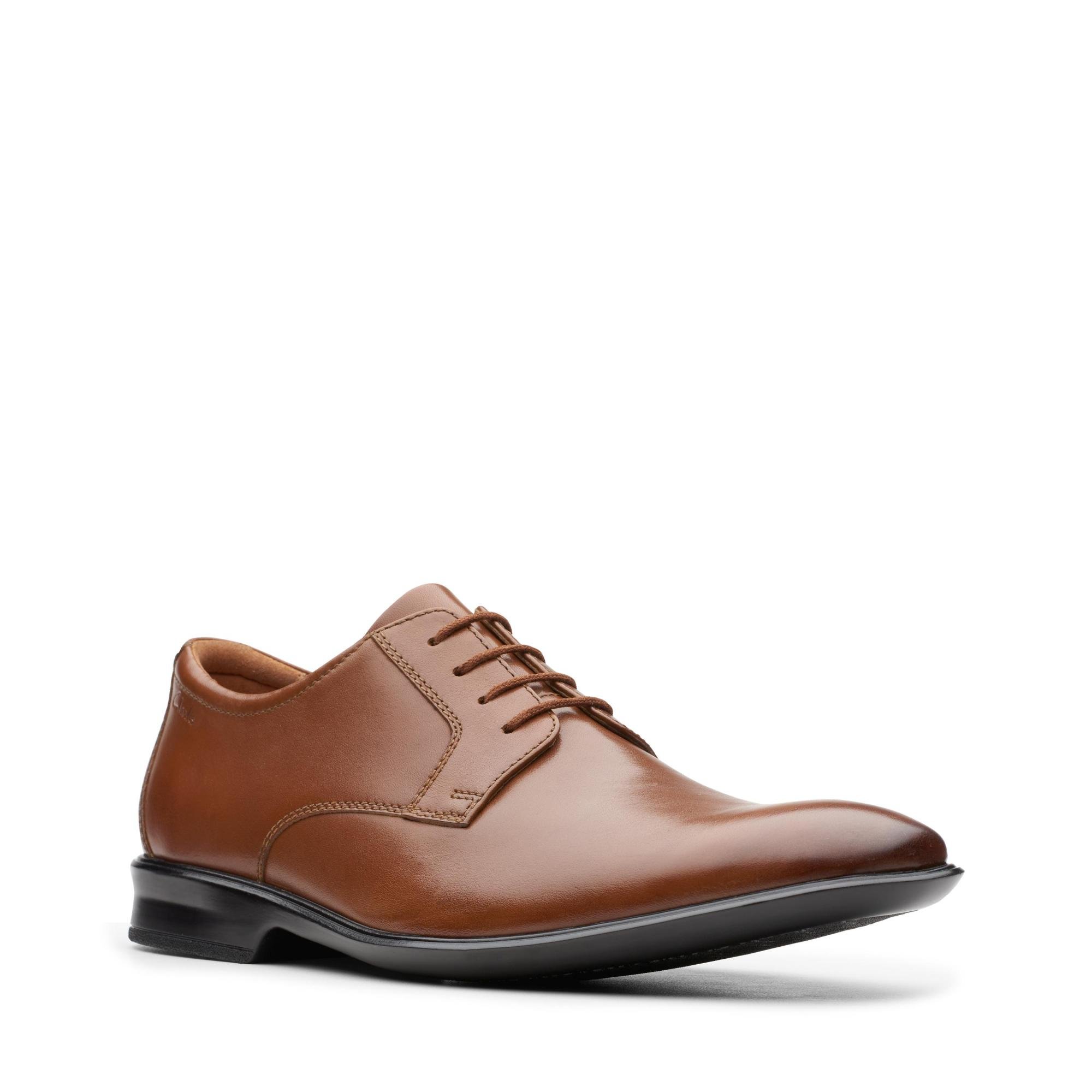 Туфли мужские Clarks Bensley Lace 26147688 коричневые 41 EU
