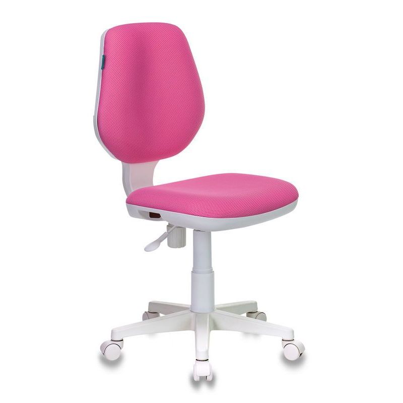 Кресло детское Бюрократ CH-W213, на колесиках, ткань, розовый [ch-w213/tw-13a]