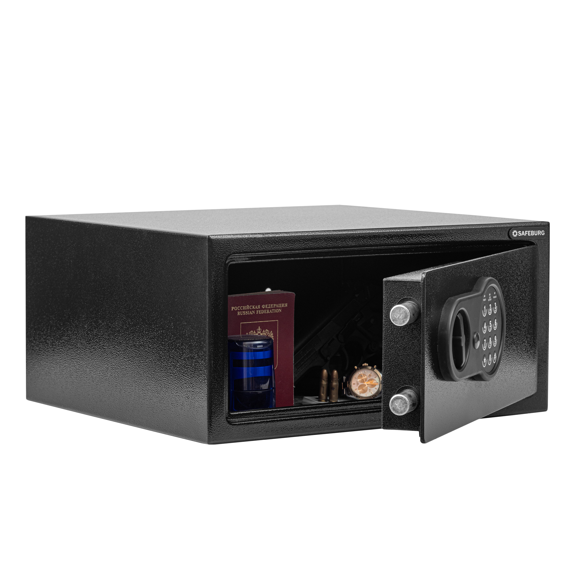Сейф SAFEBURG SB-200W BLACK для денег и документов