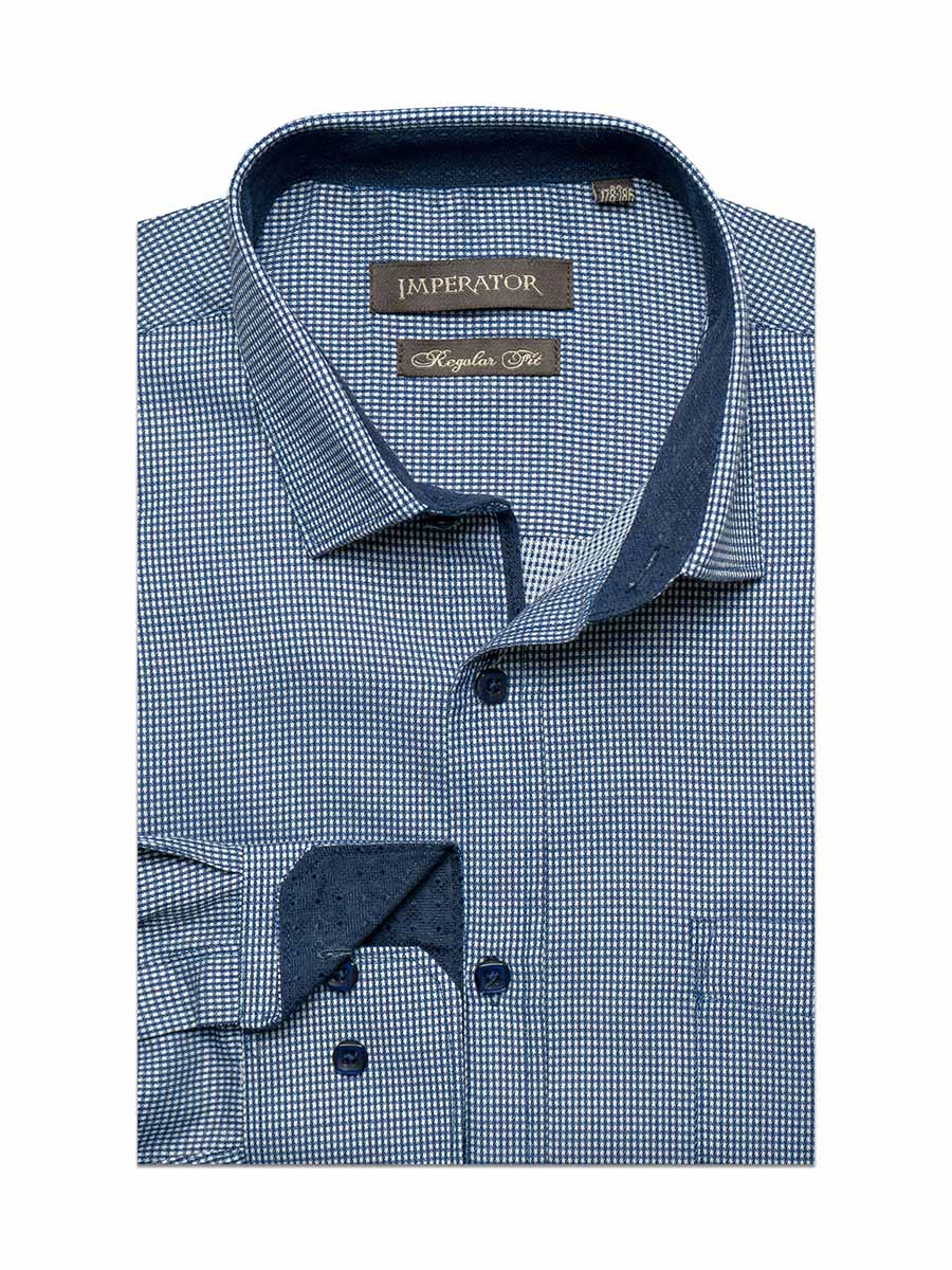 Рубашка мужская Imperator Corse 11 синяя 39/178-186