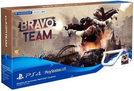 Контроллер движений Sony VR+Team Bravo для Playstation 4 White (CECHYA-ZRA2)