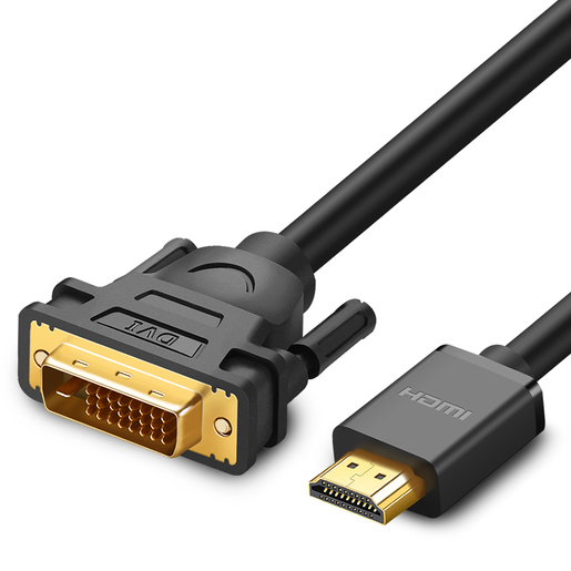 Кабель uGreen DVI - HDMI вилка-вилка 2м 10135_
