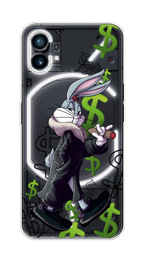 Чехол на Nothing Phone (1) "Rich Bugs Bunny"