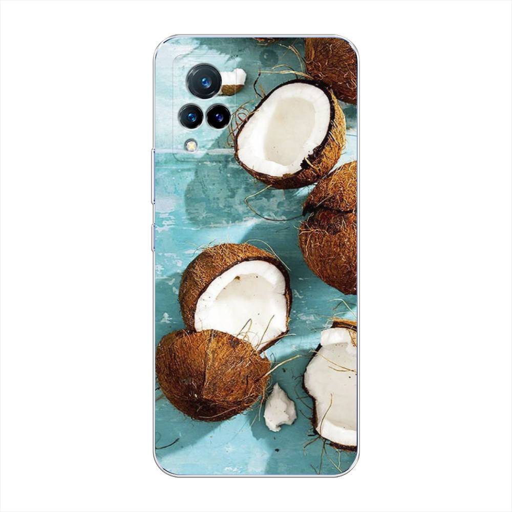 Чехол Awog  на Vivo V21 "Разбитые кокосы"