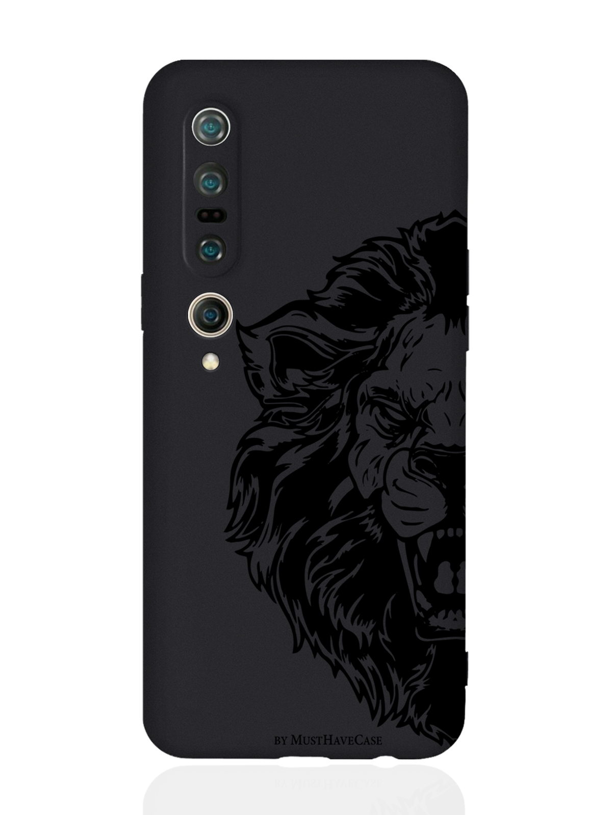 Чехол MustHaveCase для Xiaomi Mi 10 Pro Король Лев черный