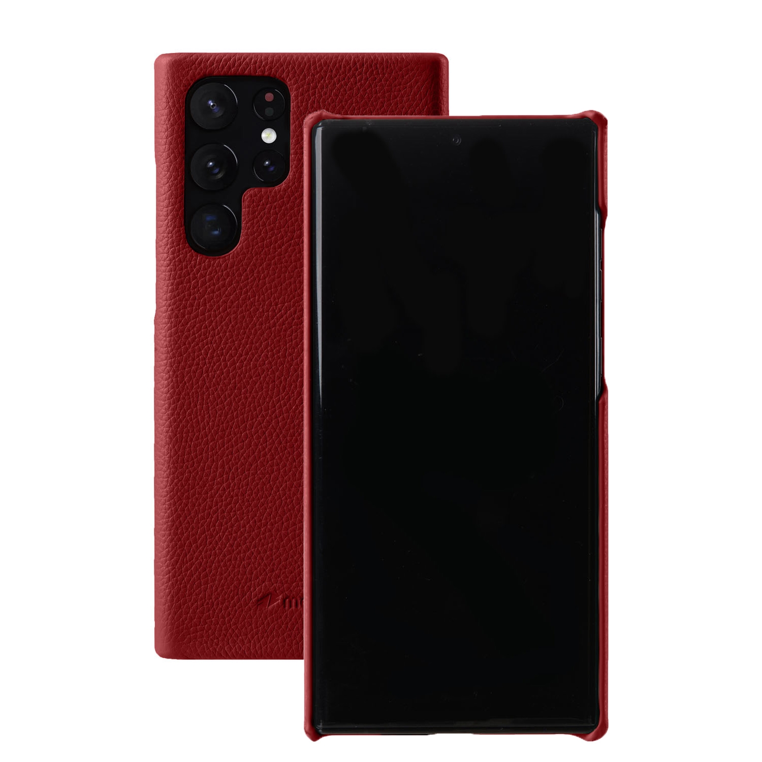 Чехол накладка Melkco для Samsung Galaxy S22 Ultra - Snap Cover, красный