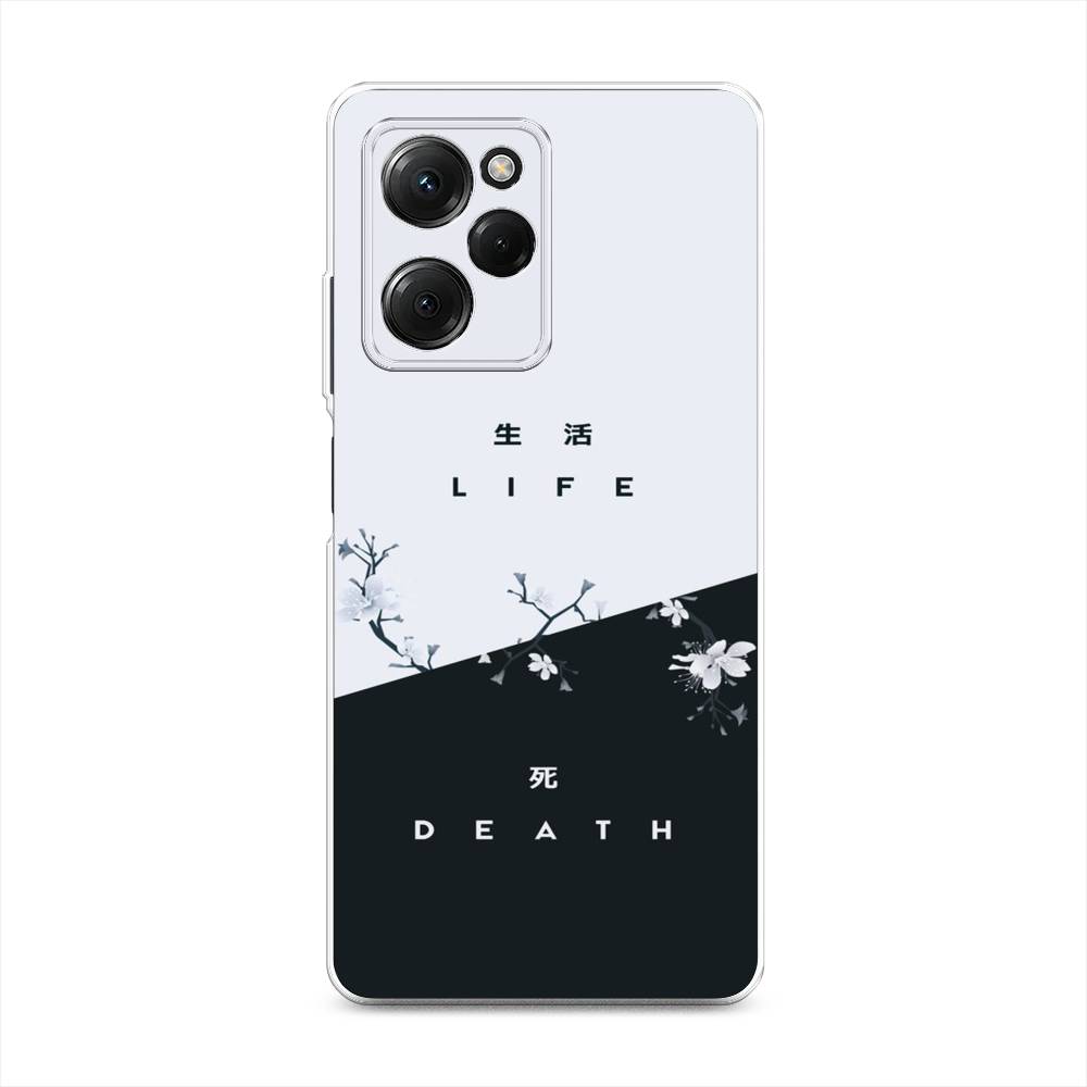 Чехол Awog на Poco X5 Pro 5G "Life and death"