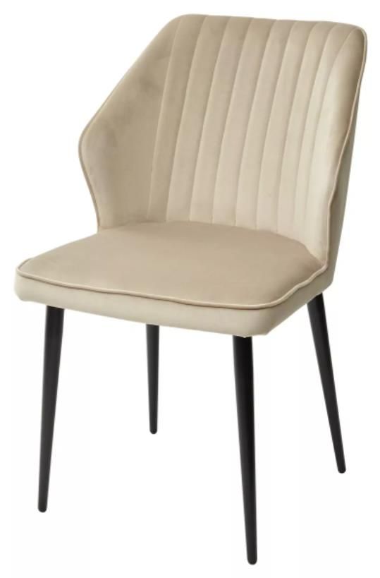 Комплект стульев 4 шт. M-City SEATTLE-V, бежевый/черный