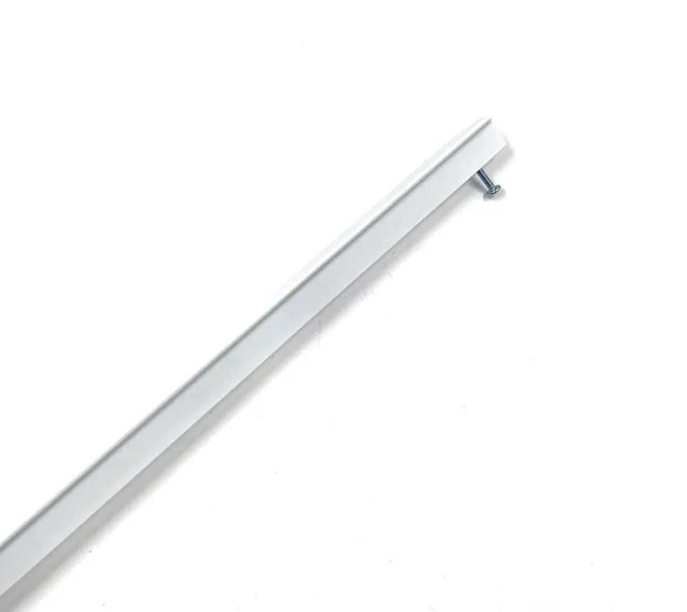 Ручка мебельная дизайнерская Т- образная 1000 мм, матовый белый, 1 шт.