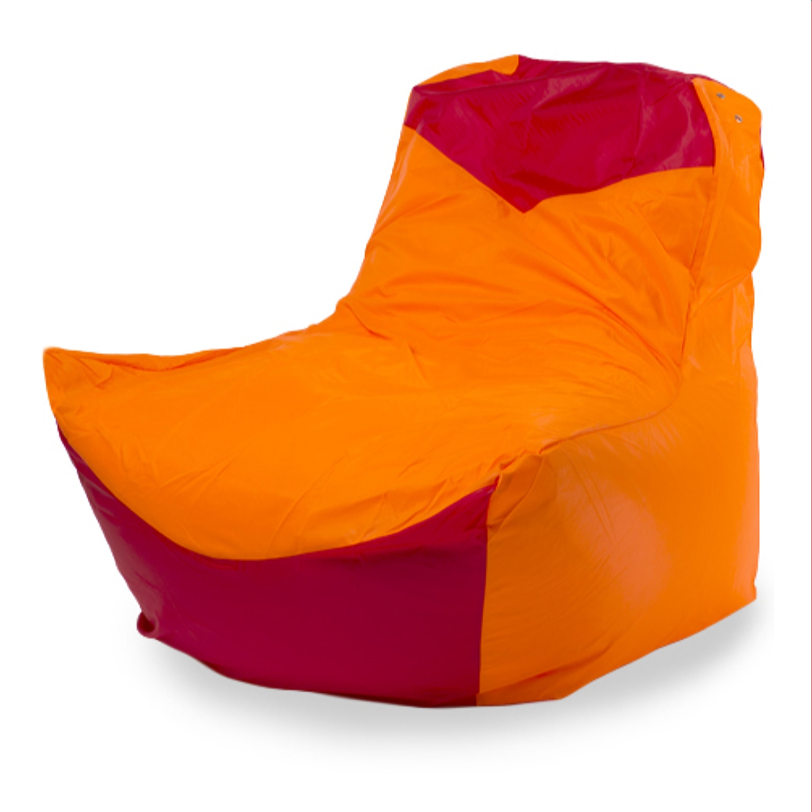 Кресло-мешок «Классическое», оксфорд, Оранжевый и красный