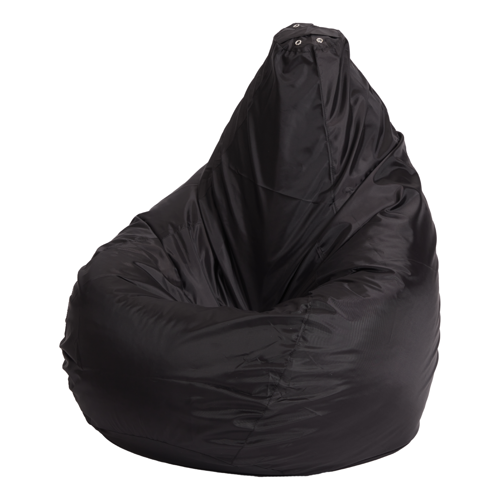 Кресло-мешок «Груша», XL (125x85), оксфорд, Черный