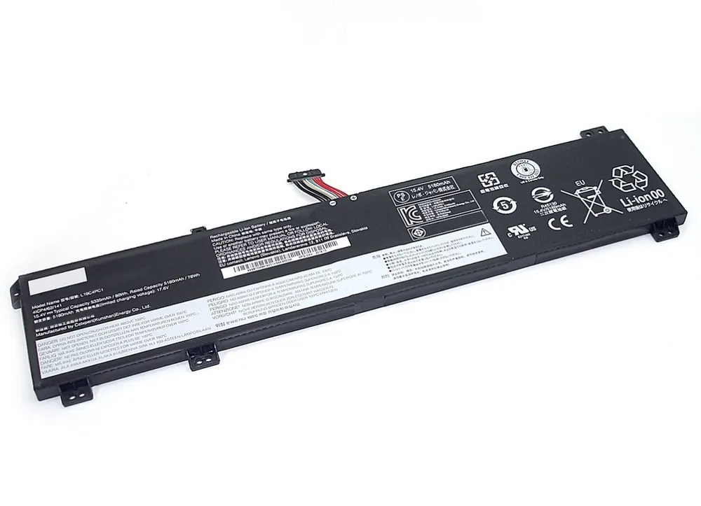Аккумуляторная батарея для ноутбука Lenovo Legion 5-15ARH05 L19M4PC1 15.36V 80wh