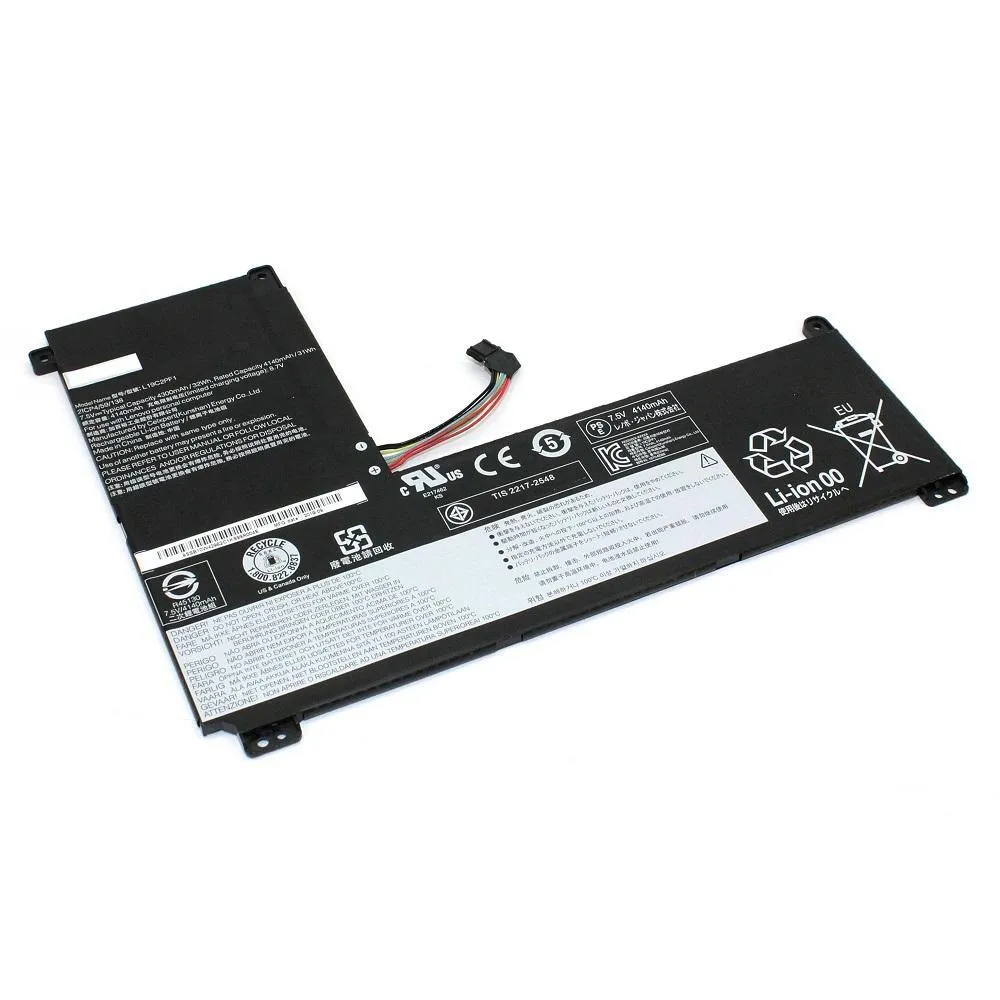 Аккумуляторная батарея для ноутбука Lenovo IdeaPad 1-11IGL05 L19C2PF1 7.5V 4270mAh