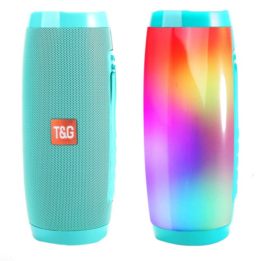 Портативная колонка T&G TG-157 Turquoise