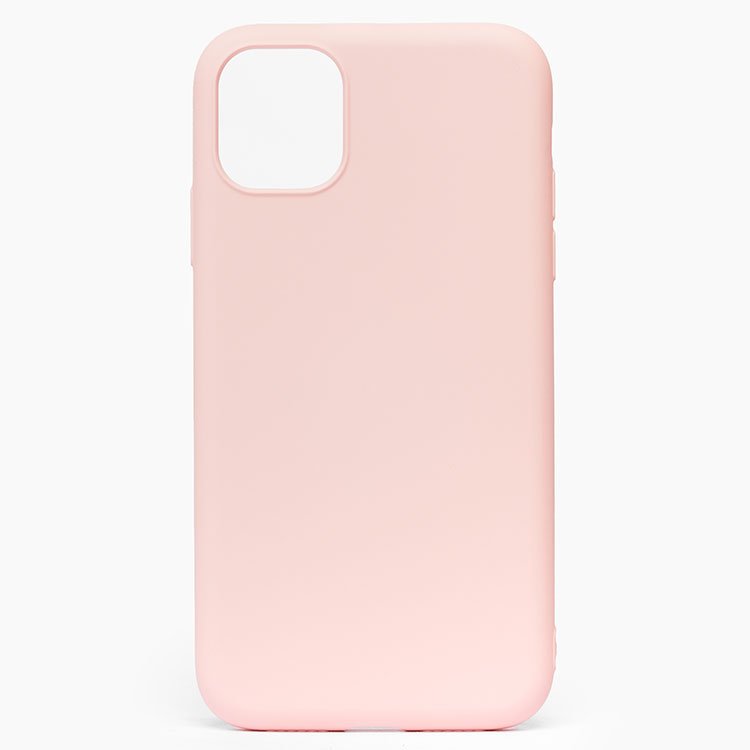 Чехол для Apple iPhone 11 силиконовый Soft Touch 2 <светло-розовый>