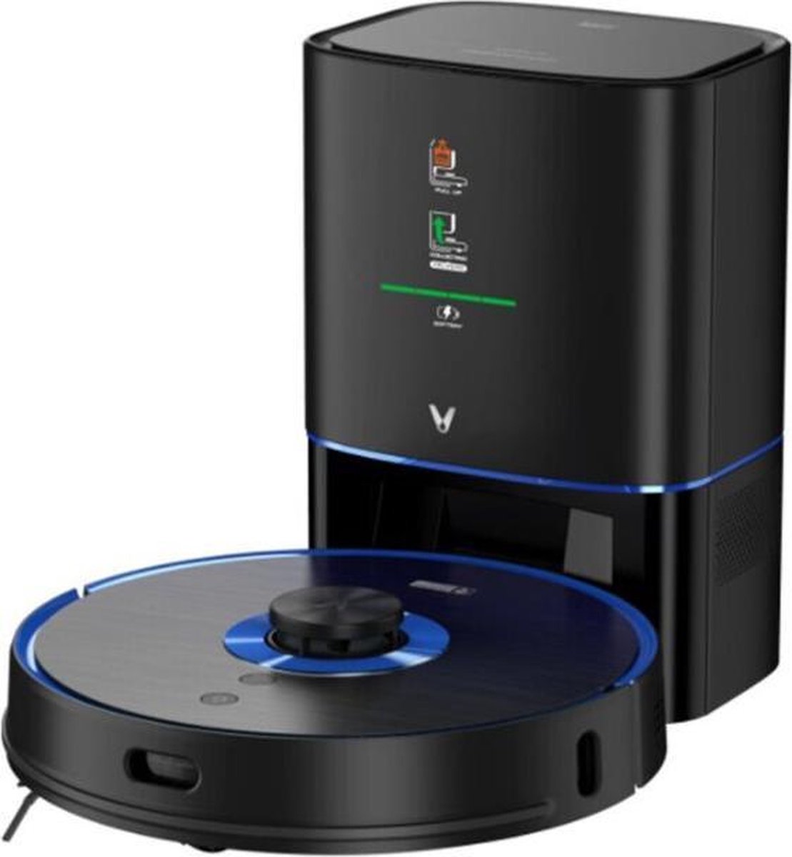 Робот-пылесос Viomi Vacuum cleaning S9 UV V-RVCLMD28C black