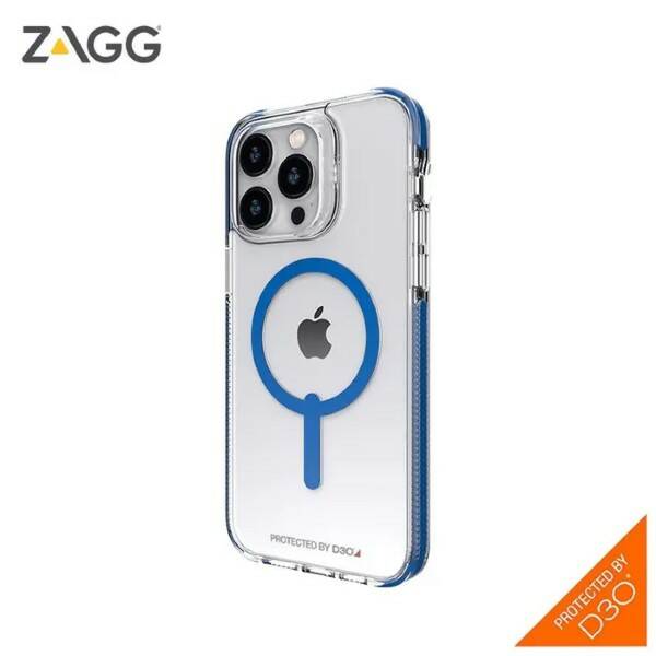 Чехол пластиковый противоударный ZAGG D3O SantaCruz SNAP Case iPhone 14 Pro Max синий