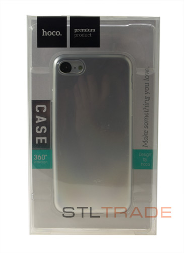 Силиконовый чехол HOCO Dream Series для iPhone 7 4,7 серебро