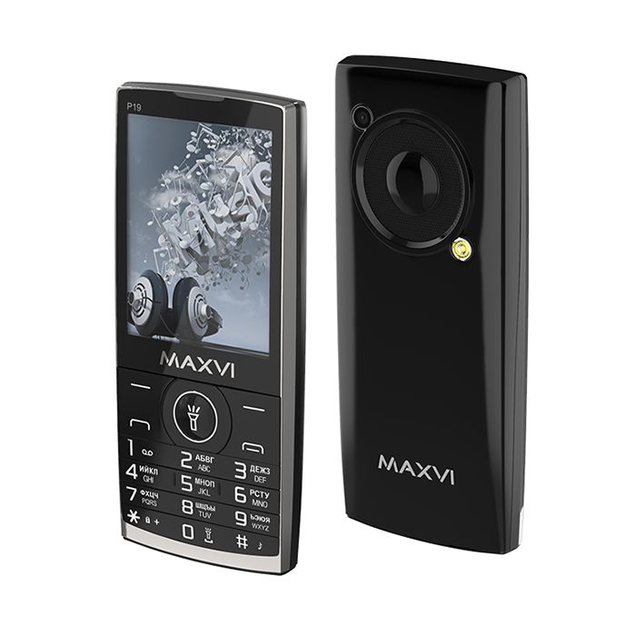 Сотовый телефон MAXVI P19 Black