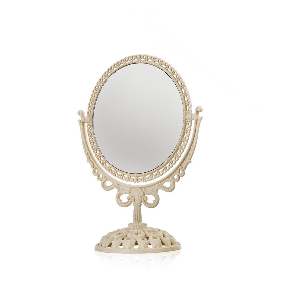 Зеркало для макияжа Ameli настольное Царское 27 х 20 см