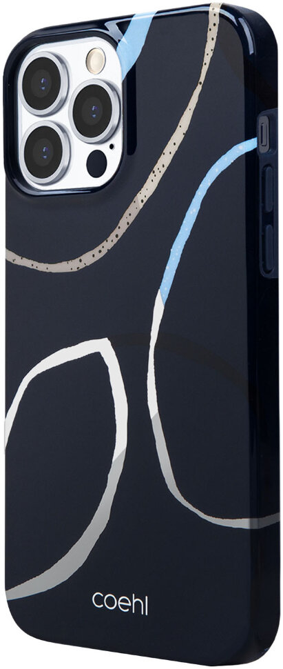 Чехол Uniq для iPhone 13 Pro Max COEHL Valley Deep navy