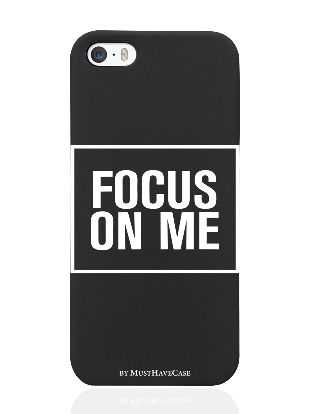 Чехол MustHaveCase для iPhone 5/5s Focus on me черный