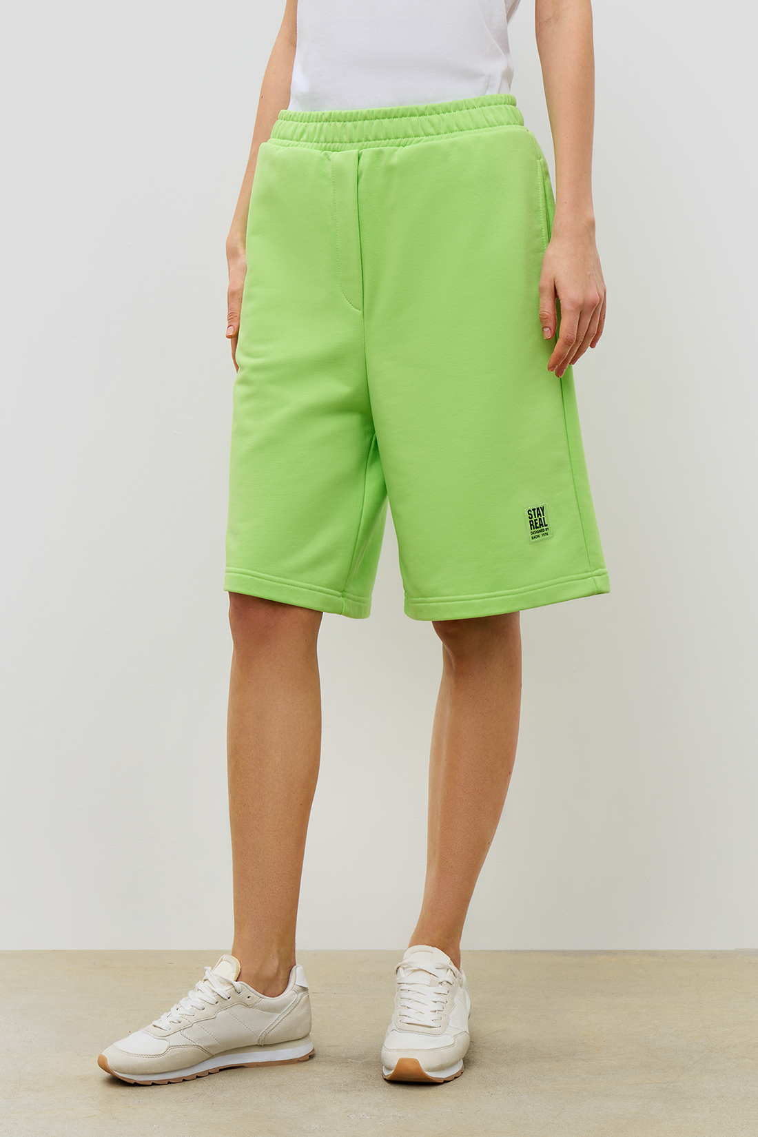 Повседневные шорты женские Baon B3222001 зеленые M