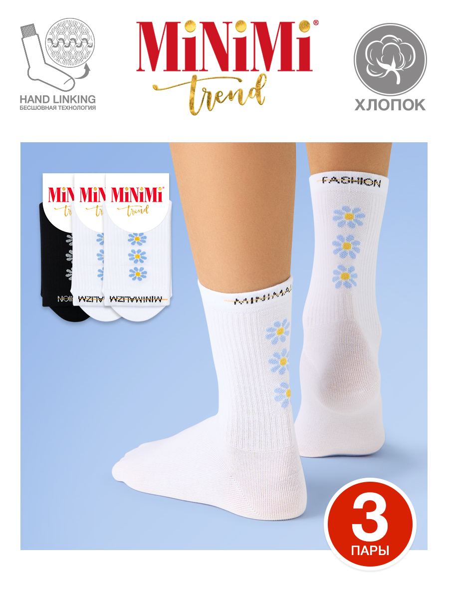 Комплект носков женских Minimi MINI TREND 4215 разноцветных 39-41