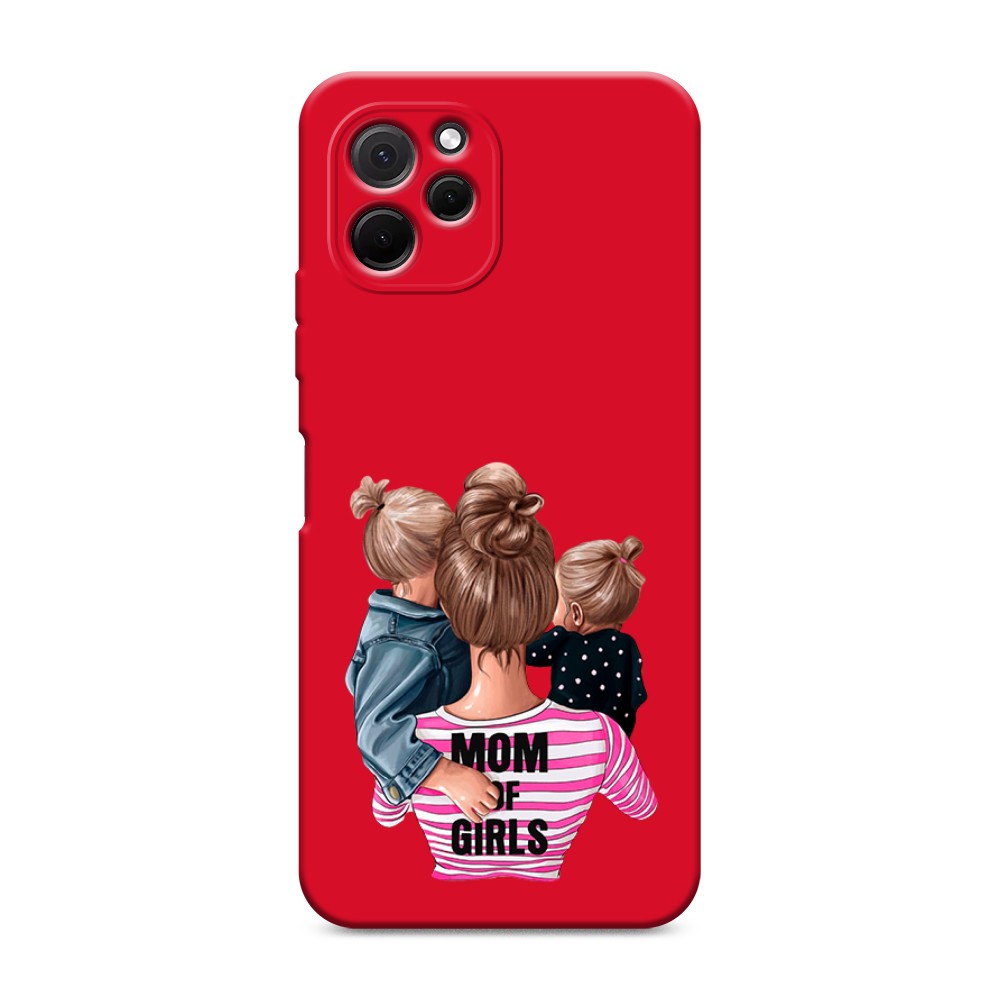 Чехол Awog на HuaweI Nova Y61 "Mom of Girls"