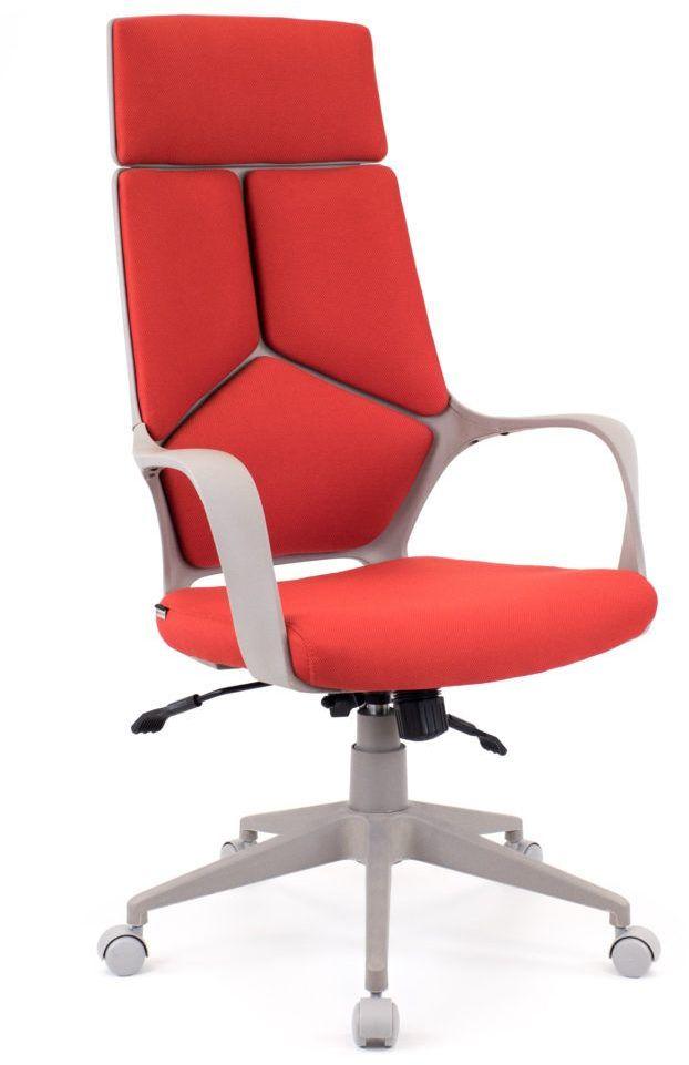 Компьютерное кресло Everprof Trio Grey TM Ткань красная