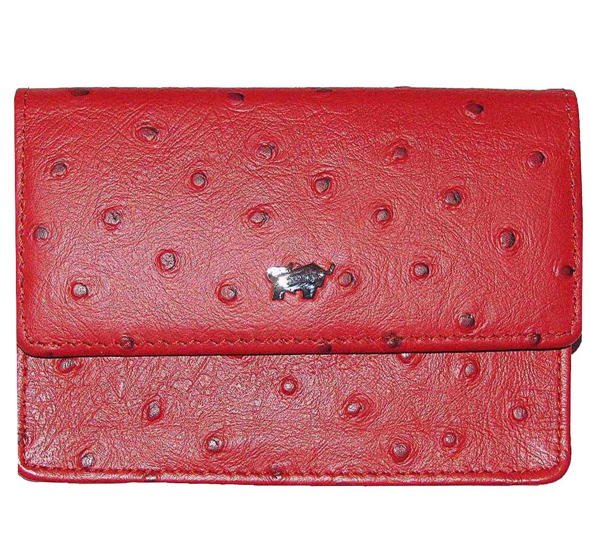 Визитница Braun Buffel BB 40405-125-080 OSTRICH красная